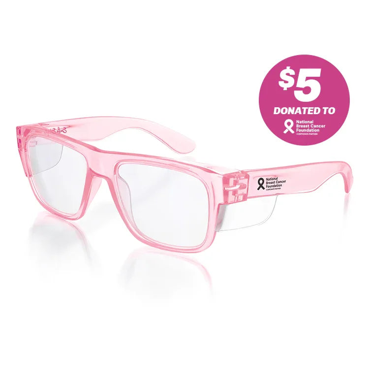 SafeStyle Fusions Pink Frame Clear Lens – Worklocker Australia