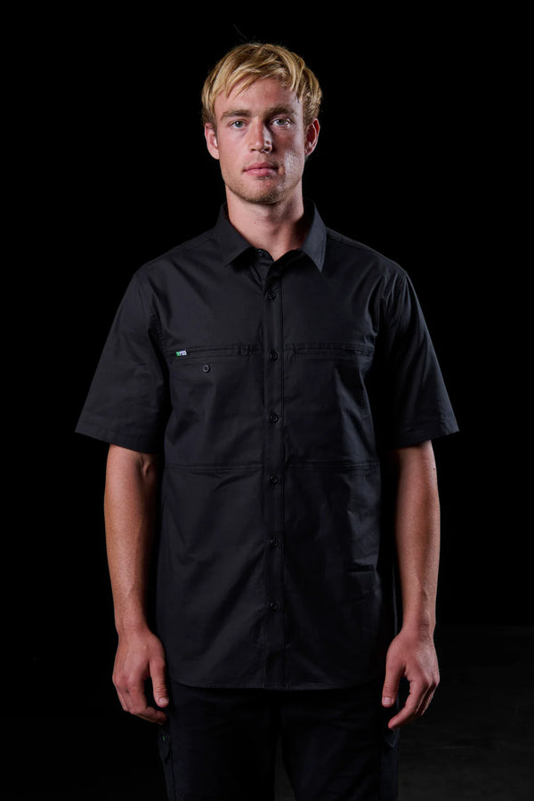 FXD VENTED STRETCH SHORT SLEEVE WORK SHIRT - SSH-3 - Worklocker Australia